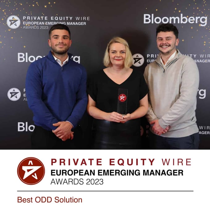 Dasseti awarded Best ODD Solution at the Private Equity Wire European Emerging Manager Awards 2023